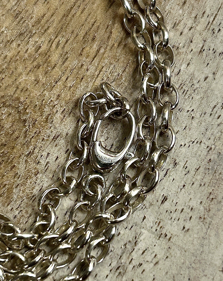 GUCCI ITALY FELINE TIGER CAT Head Sterling Silver 925 Pendant Necklace ...