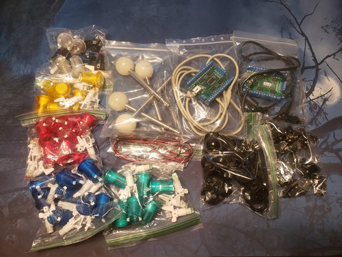 Arcade LED buttons + Joysticks + Controllers Lot MAME | eBay