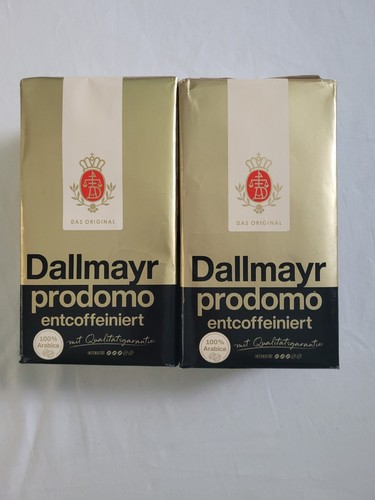 2 Pack Dallmayr Prodomo Decaf Ground Coffee 17.6oz/500g each exp2026 | eBay
