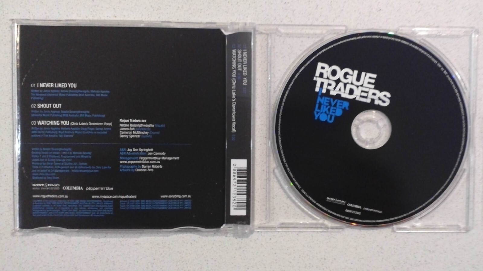 ROGUE TRADERS I NEVER LIKED YOU 2008 AUSTRALIAN SONY 3 TRACK CD NEW ...