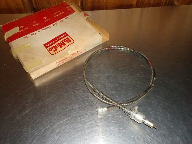 NOS 1957 1958 1959 1960 Ford Fairlane and Thunderbird Speedometer Cable ...
