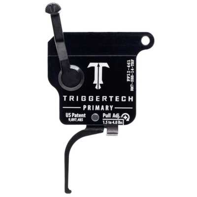 TriggerTech Rem 7 RH Single Stage Primary Flat 1.5-4.0 lb Trigger RM7 ...