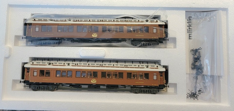 Very Rare, HO Marklin CIWL Orient Express Sets 42755 & 42760 (7cars) | eBay