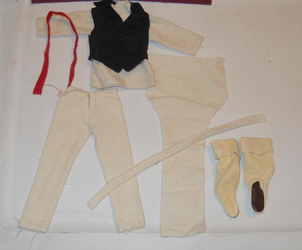 1/6 Custom Native American / Indian APACHE uniform set for 12" Dolls ...