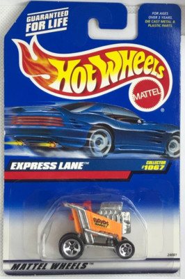 1999 Hot Wheels Main line Express Lane 5SP Wheels Collector #1067 24081 ...