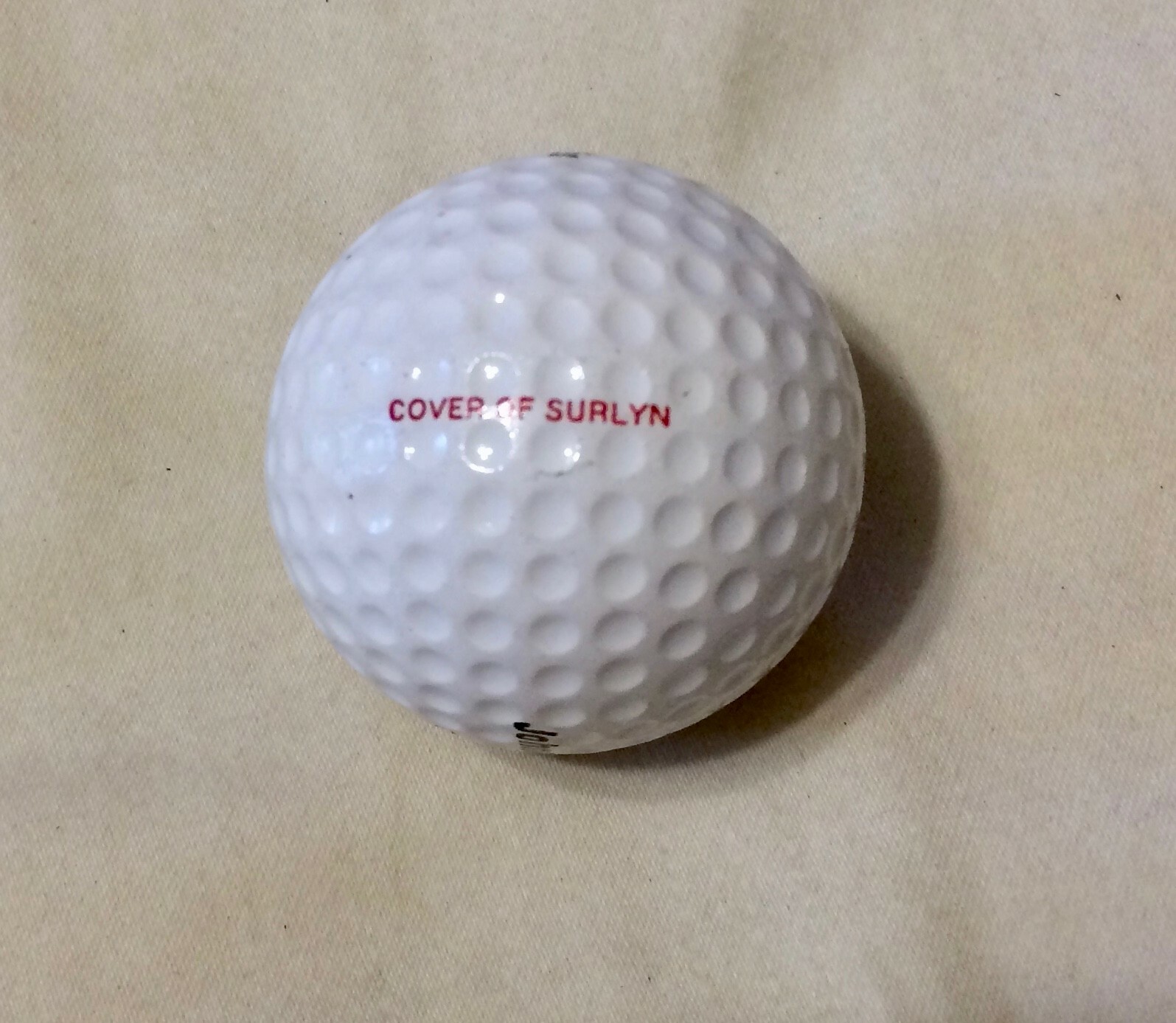 JOHNNY MILLER 1970 MacGregor #4 Signature Golf Ball Cover of Surlyn | eBay