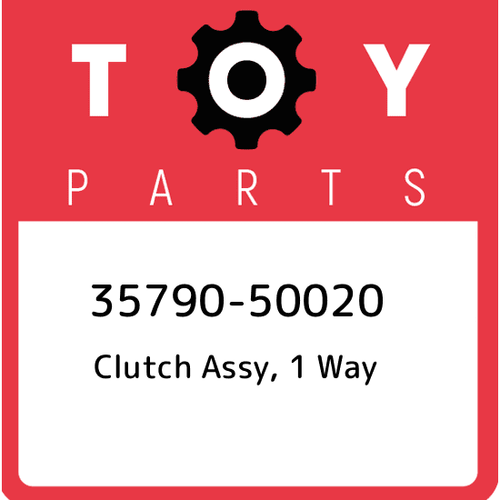 35790-50020 Toyota Clutch assy, 1 way 3579050020, New Genuine OEM Part ...
