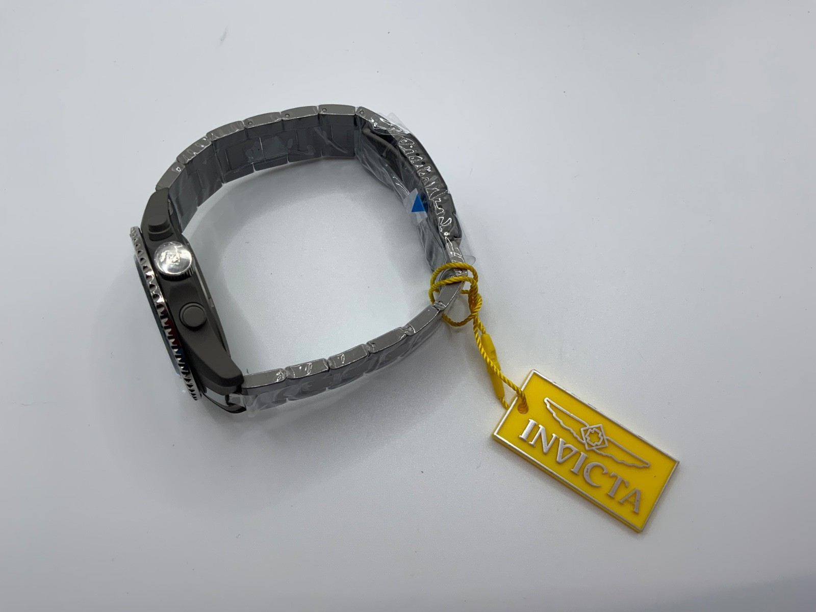 NEW Invicta PRO DIVER CHRONO SOLID TITANIUM 45mm Black Dial 200M Diver ...
