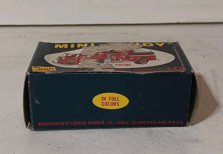 Lindberg Mini-Lindy Fire Engine No. 10-39 Excellent - Vintage 1:87 - w ...