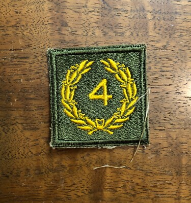 US ARMY MERITORIOUS UNIT CITATION 4tn AWARD PATCH WWII | eBay