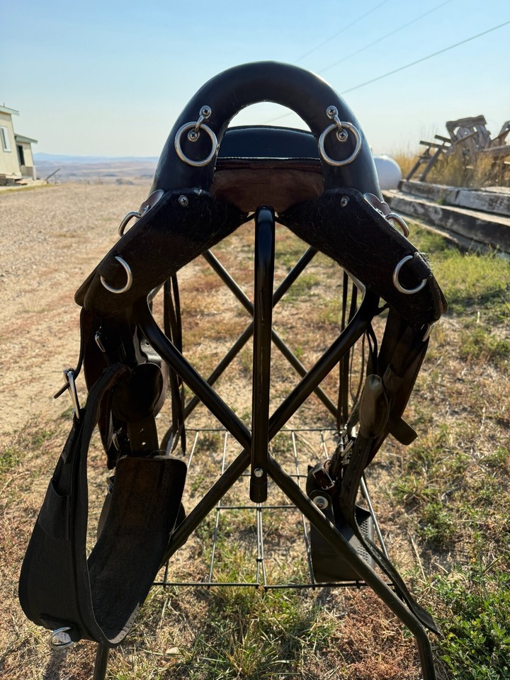 Desoto Endurance Saddle 15" Seat, Cable rigging, 7" Gullet | eBay