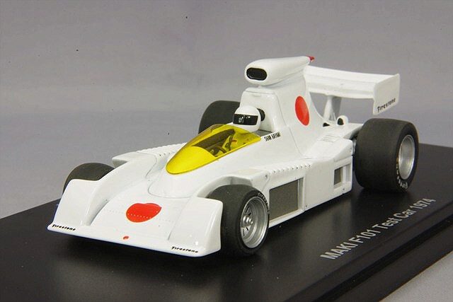 Premium X KBX002 1/43 MAKI F101 Test Car 1974 Sho Hayami with figure ...