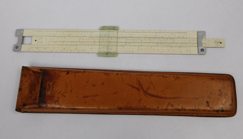 Vintage Pickett N803-T Log Log Slide Rule in Leather Case | eBay