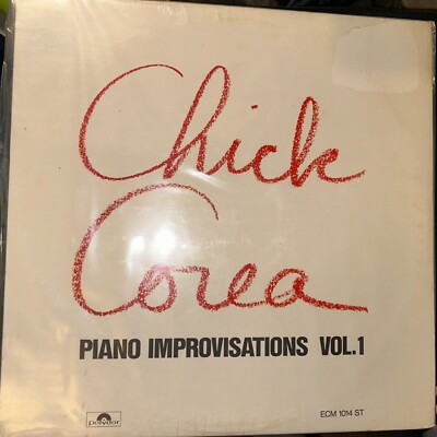 Chick Corea Piano Improvisations Vol 1 Vinyl Record Legend 1970 | eBay