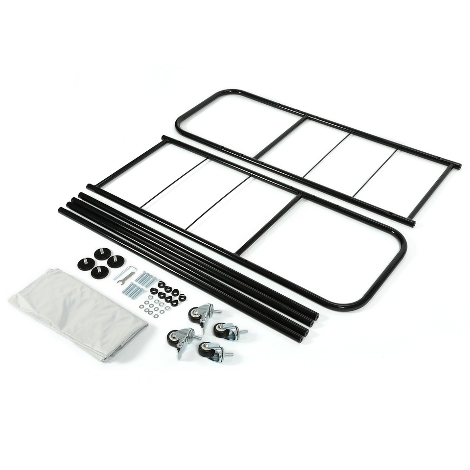 Rolling Tire Rack Heavy-Duty Steel with Wheel For Home Workshop | eBay