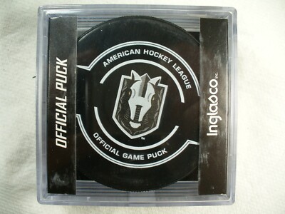 AHL Henderson Silver Knights '20 League Official Game Hockey Puck ...