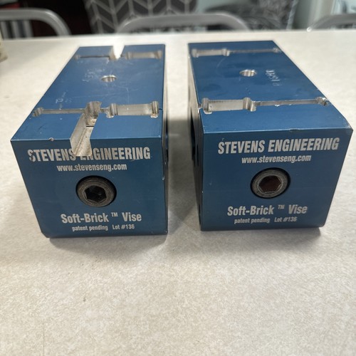 Two Piece Soft - Brick Vise by Stevens Engineering Patent Pending Lot # 106 | eBay