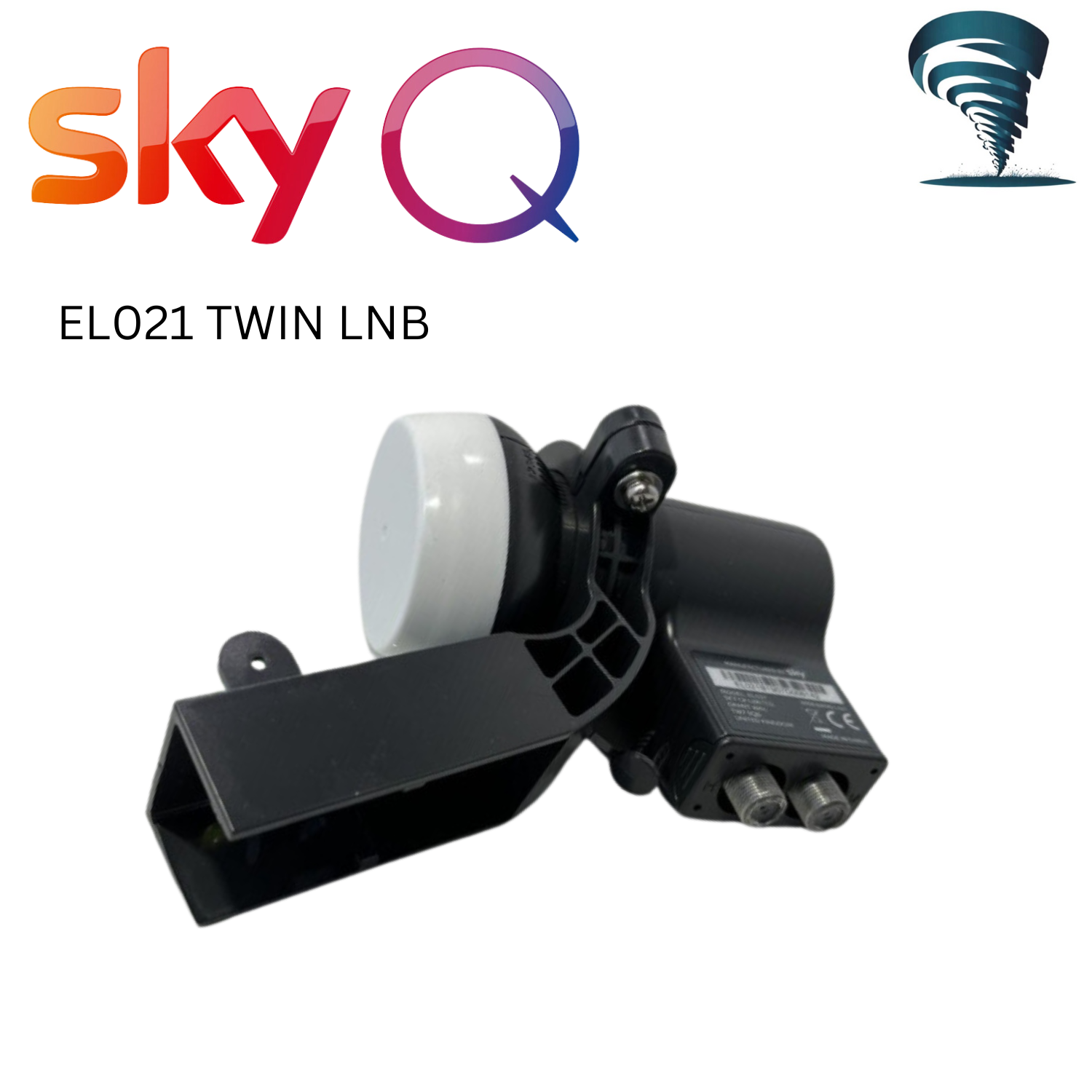 SKY Q MK4 Dual Twin Wideband Hybrid LNB EL021 Freesat Satellite UHD 4K ...