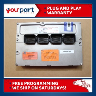 05 CHRYSLER PT CRUISER 2.4L A/T ECU ECM PCM ENGINE COMPUTER 05033280AG ...