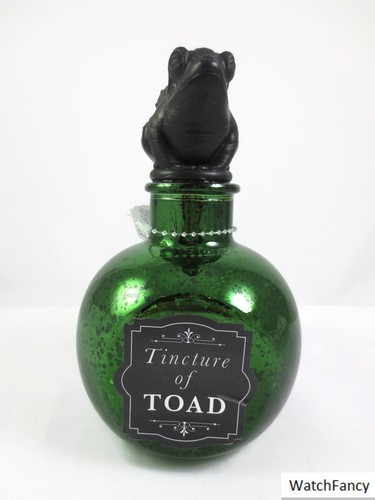 NEW Halloween LED Light Up Tincture of Toad Frog Potion Bottle Bullseye ...
