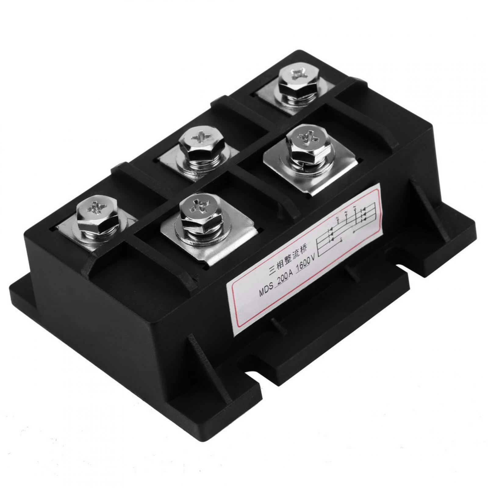 Bridge Rectifier 200A Amp 1600V MDS200A 3-Phase Diode Rectifier Power ...