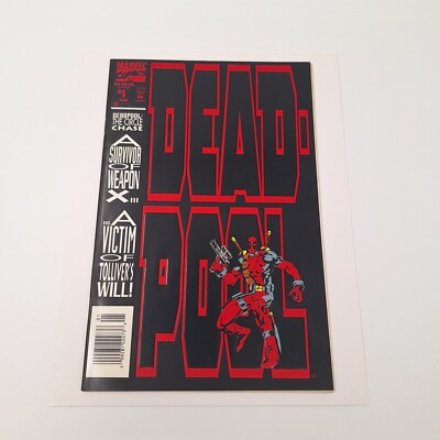 Deadpool: Circle Chase #1 Marvel 1993 NM 1st solo Deadpool comic/1st ...
