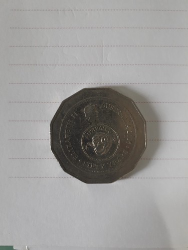 2016 50 Years Of Australia Decimal Currency Changeover 50c Coin ...