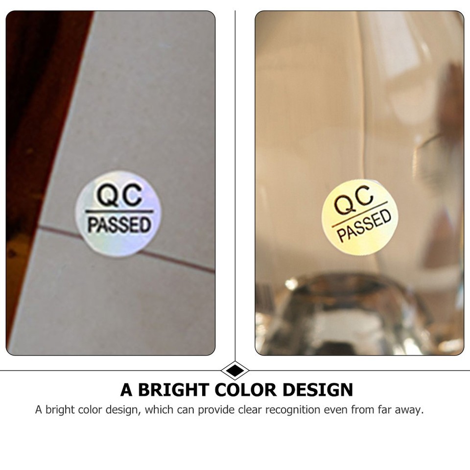 2400 Pcs Passed Sticker for Quality Test Ladder Inspection Tags Labels ...