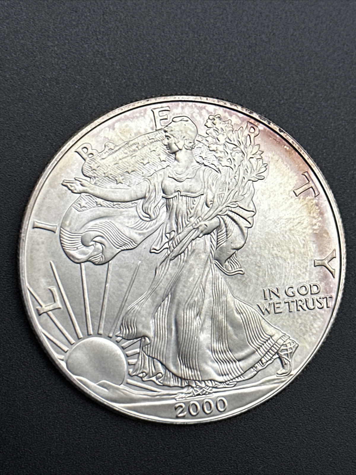 *2000 American Eagle 1 oz Fine Silver ~ $1 One Dollar Coin ~ Very Fine ...