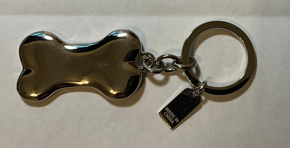 NWD Coach Silver Dogbone - Dog Bone / Keychain / Fob / Charm | eBay