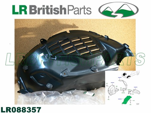 GENUINE LAND ROVER FRONT SPLASH SHIELD RANGE ROVER EVOQUE LH LR088357 ...