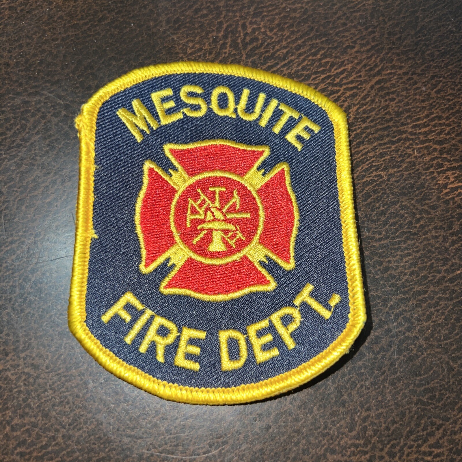 Vintage / Obsolete Texas Fire Department Patch Mesquite | eBay