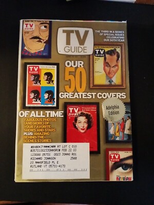 TV Guide Magazine June 15th 2002 Our 50 Greatest Covers | eBay
