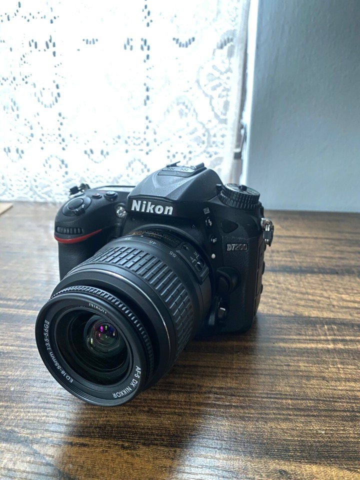 Nikon D7200 24.2MP Digital SLR Camera Kit, With 18-55mm Lens and 50 mm ...