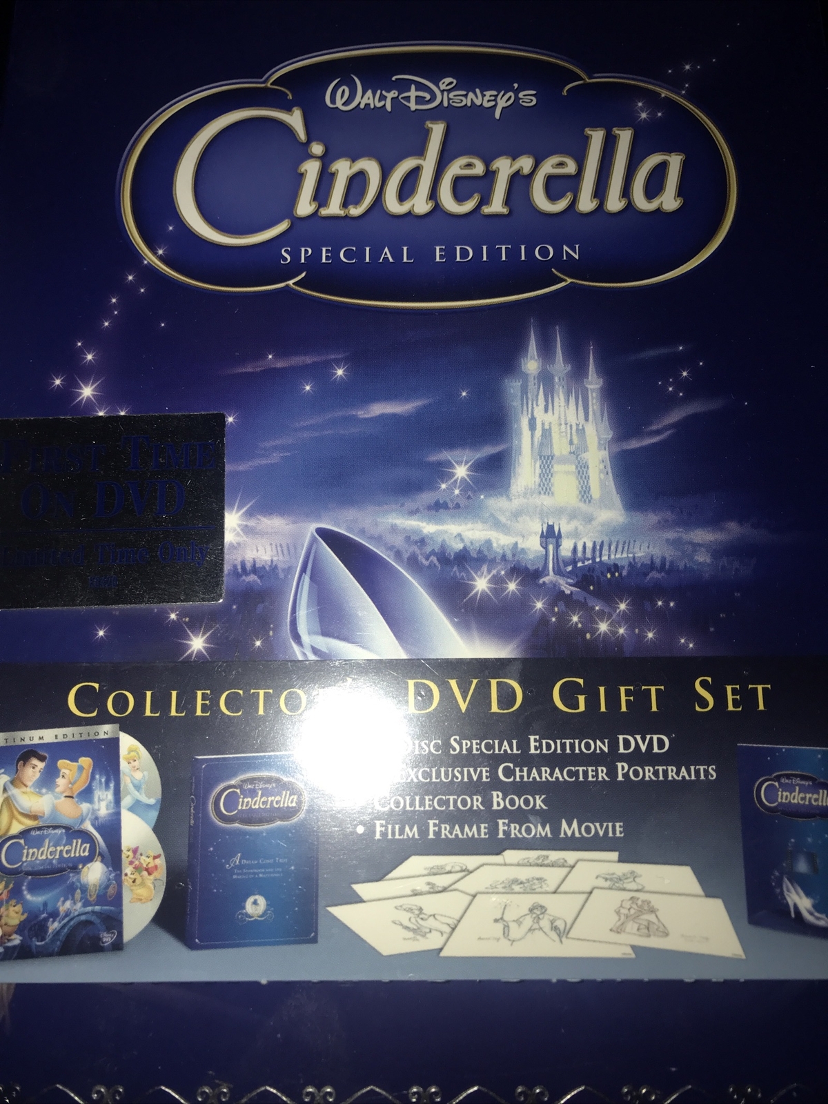 Cinderella (DVD, 2005, DVD Gift Set Special Edition) for sale online | eBay