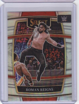 ROMAN REIGNS ( SILVER PRIZM ) (Card #56 ) 2022 WWE Panini Select | eBay