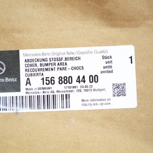 MERCEDES-BENZ GLA X156 Front Bumper Central Cover A1568804400 NEW ...