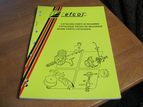 efco Spare Parts Catalog #3085020 | eBay