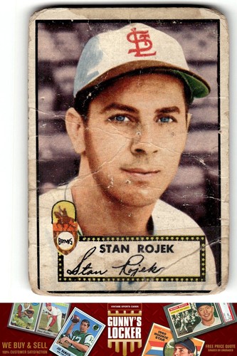 1952 Topps Stan Rojek 163 St. Louis Browns | eBay