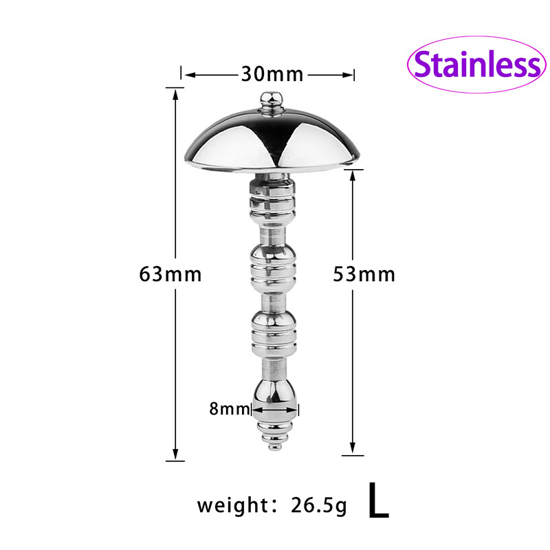 Stainless Steel Penis Rod Stimulation 5/6/8mm Shock Sounding Wands ...