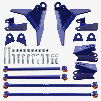 Suspension Triangulated 4 Link Kit Bars For Chevrolet S10 Trucks 1994 ...