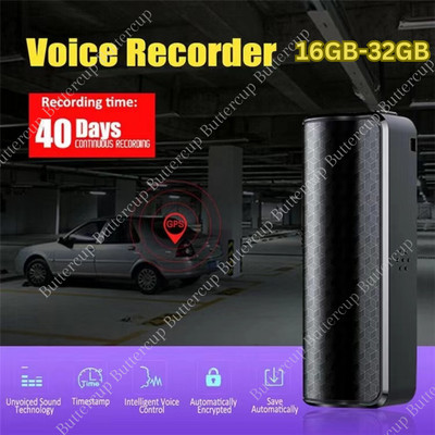 16/32GB Spy Digital Voice Activated Recorder Mini Hidden Audio ...