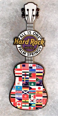 HARD ROCK HOTEL PALM SPRINGS HARD ROCK HEALS ALL IS ONE FLAGS GUITAR ...