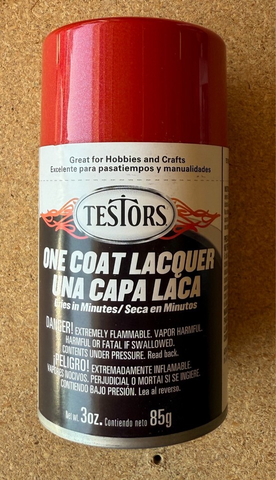 Testors Extreme Lacquer One Coat Lacquer and Enamel Spray Cans | eBay