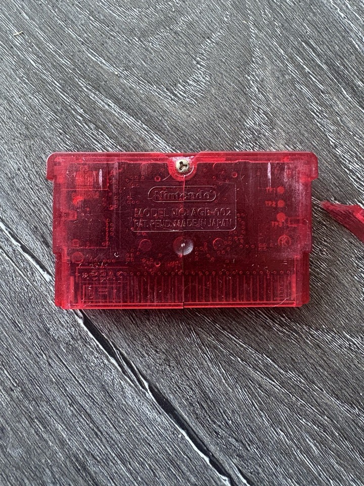 Pokémon: Ruby Nintendo Game Boy Advance ***Genuine** TestedUSA Version ...