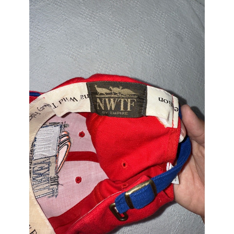 The Turkey Shoot NWTF Hat Cap Red Blue National Wild Turkey Federation | eBay