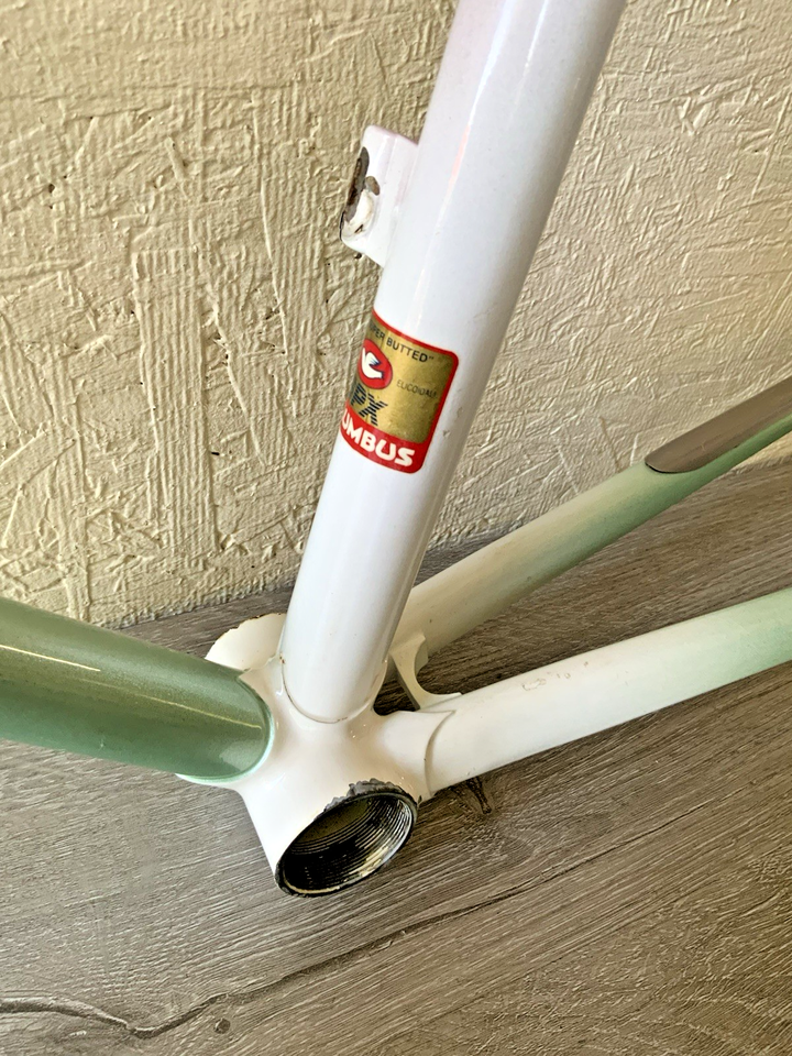 ANDY GILMOUR FRAME AND FORK 62 CM COLUMBUS SPX CAMPAGNOLO DROPS 128 ...