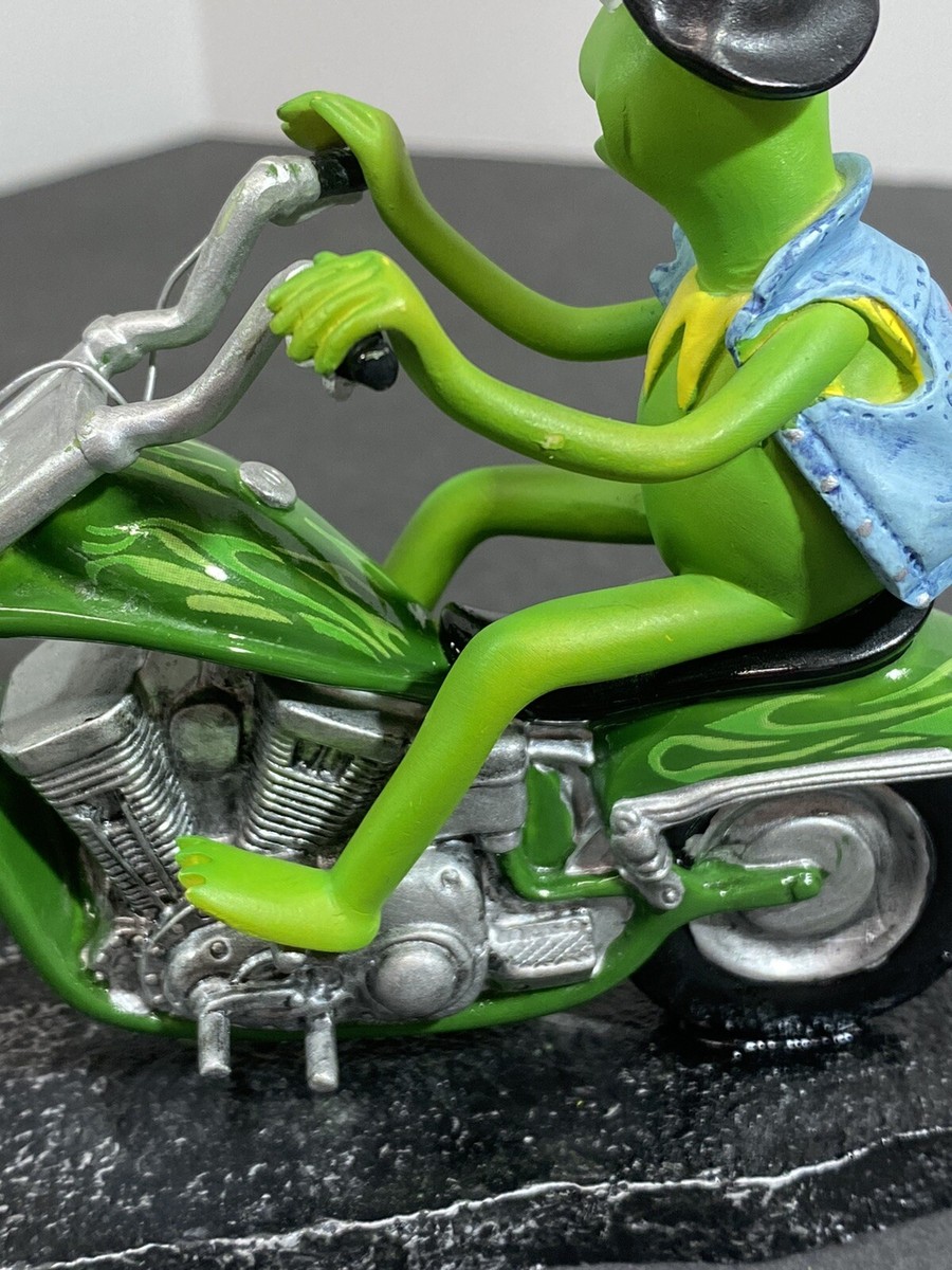 Kermit The Frog Driving Motorcycle