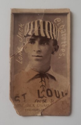 Lone Jack Cigarettes Baseball Card Dave Foutz | eBay