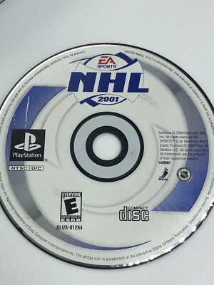 NHL 2001 (PS1, PlayStation 1) DISC ONLY | eBay
